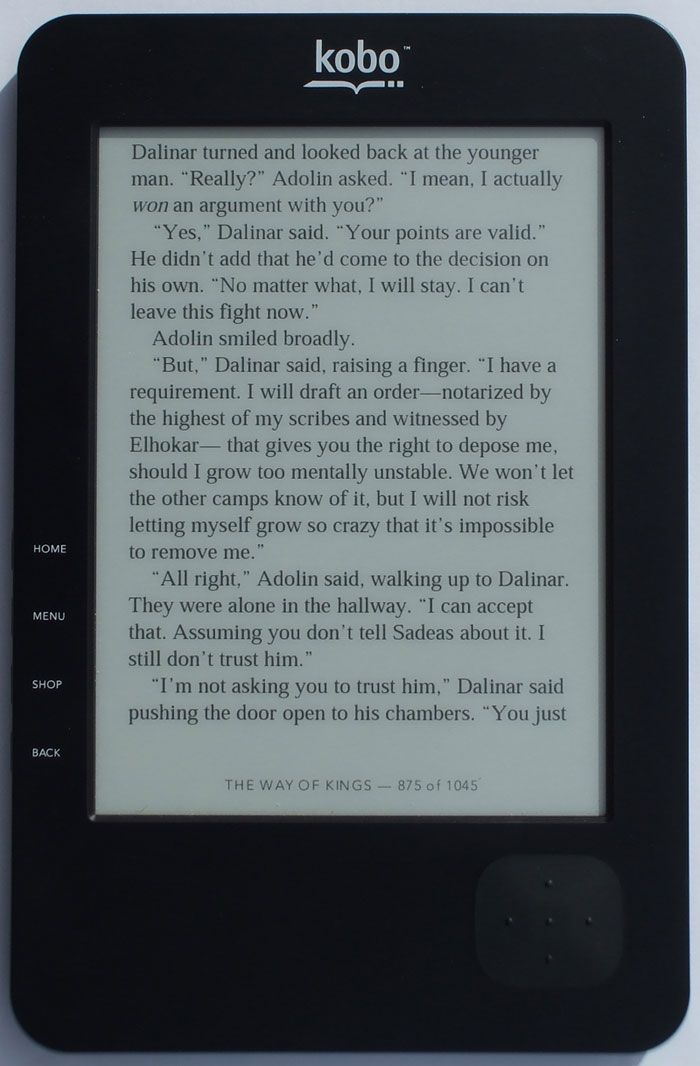 Kobo WiFi - Kobo Wireless eReader Review Kobo WiFi - Kobo Wireless eReader Review